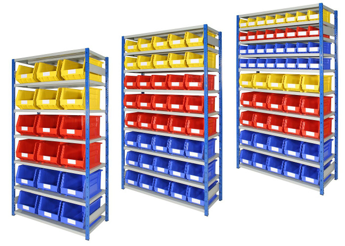 Plastic Parts Storage Bins
